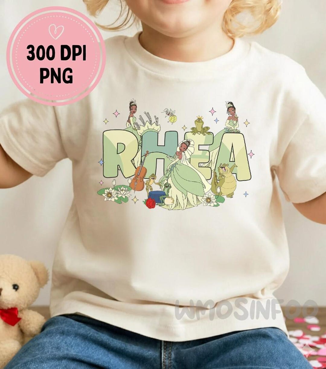 Custom Name Tiana Princess Png, Custom Name the Princess and the Frog ...