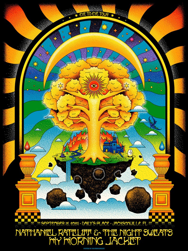 My Morning Jacket & Nathaniel Rateliff • September 16 2024 Florida • 18 ...