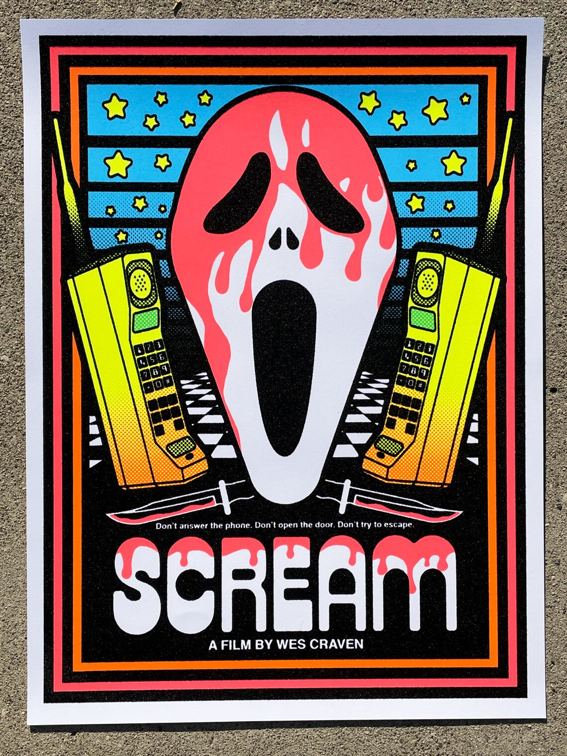 Scream 18x24 Blacklight Poster - Etsy