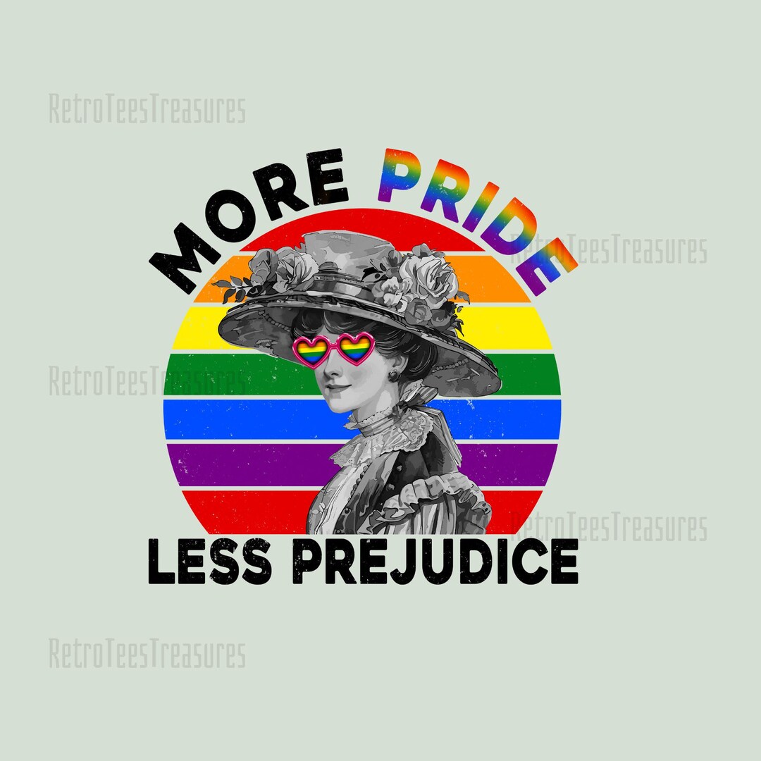 More Pride Less Prejudice Png, LGBTQ Png, Proud Ally Png, Pride Month ...