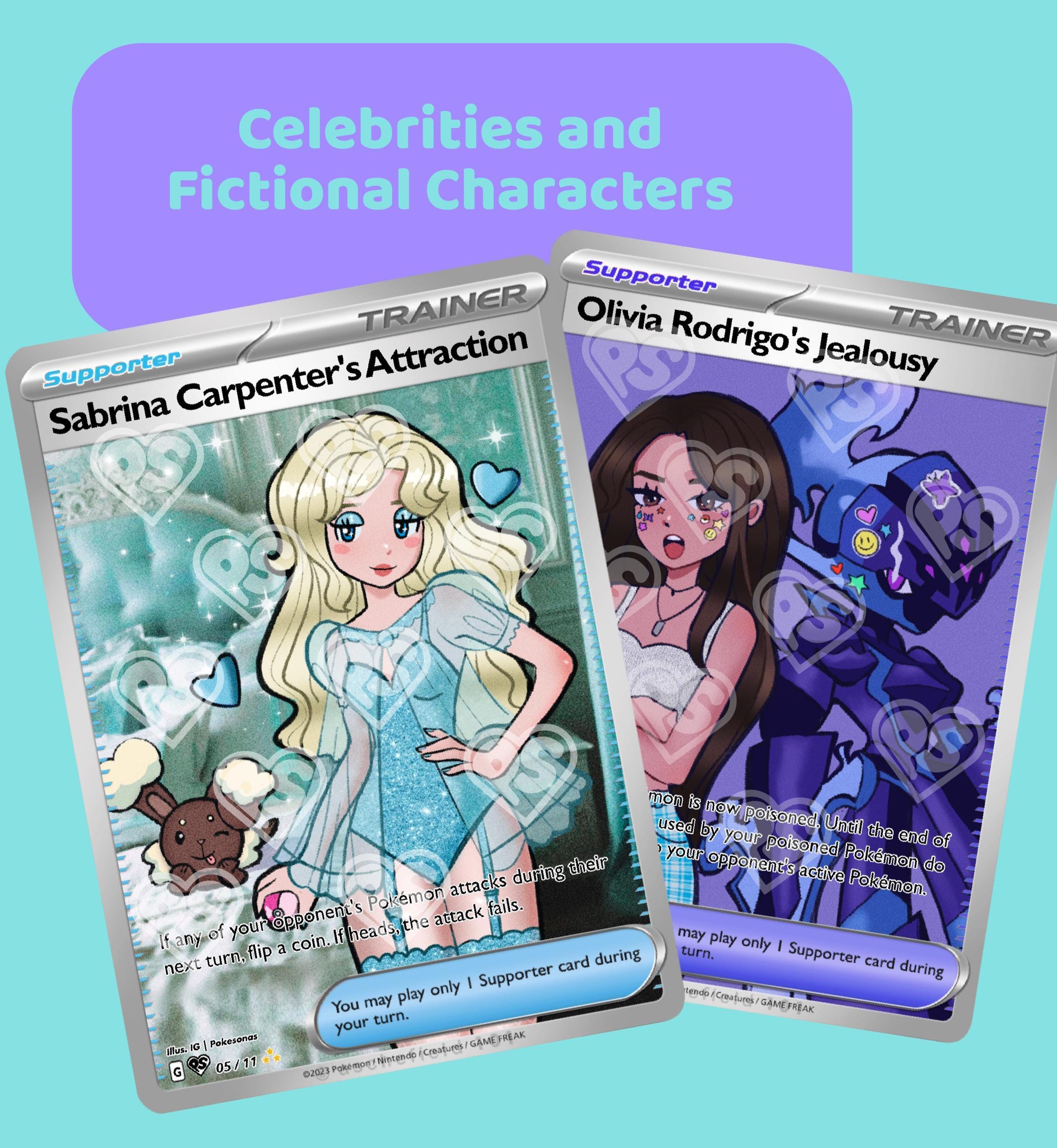 Custom FULL ART Pokemon Card - Etsy