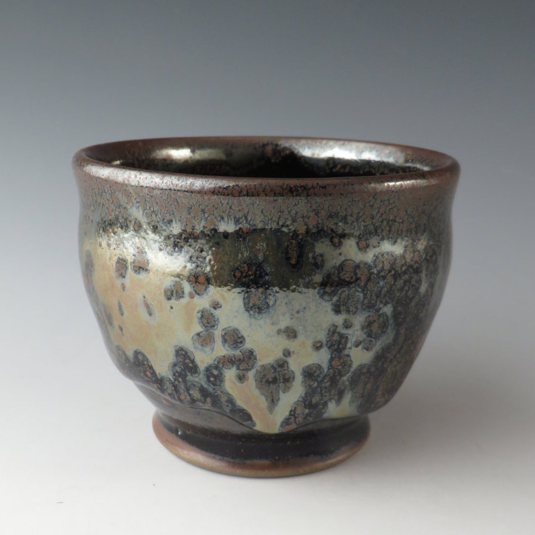 Oil-spot Tea Bowl ( 330) - Etsy