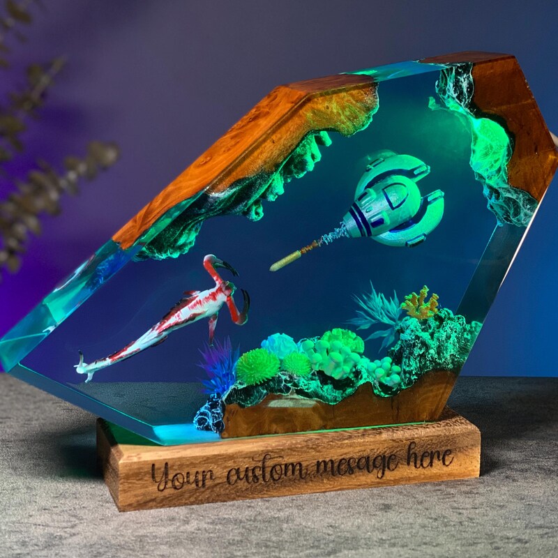 Submarines Resin Lamp - Etsy