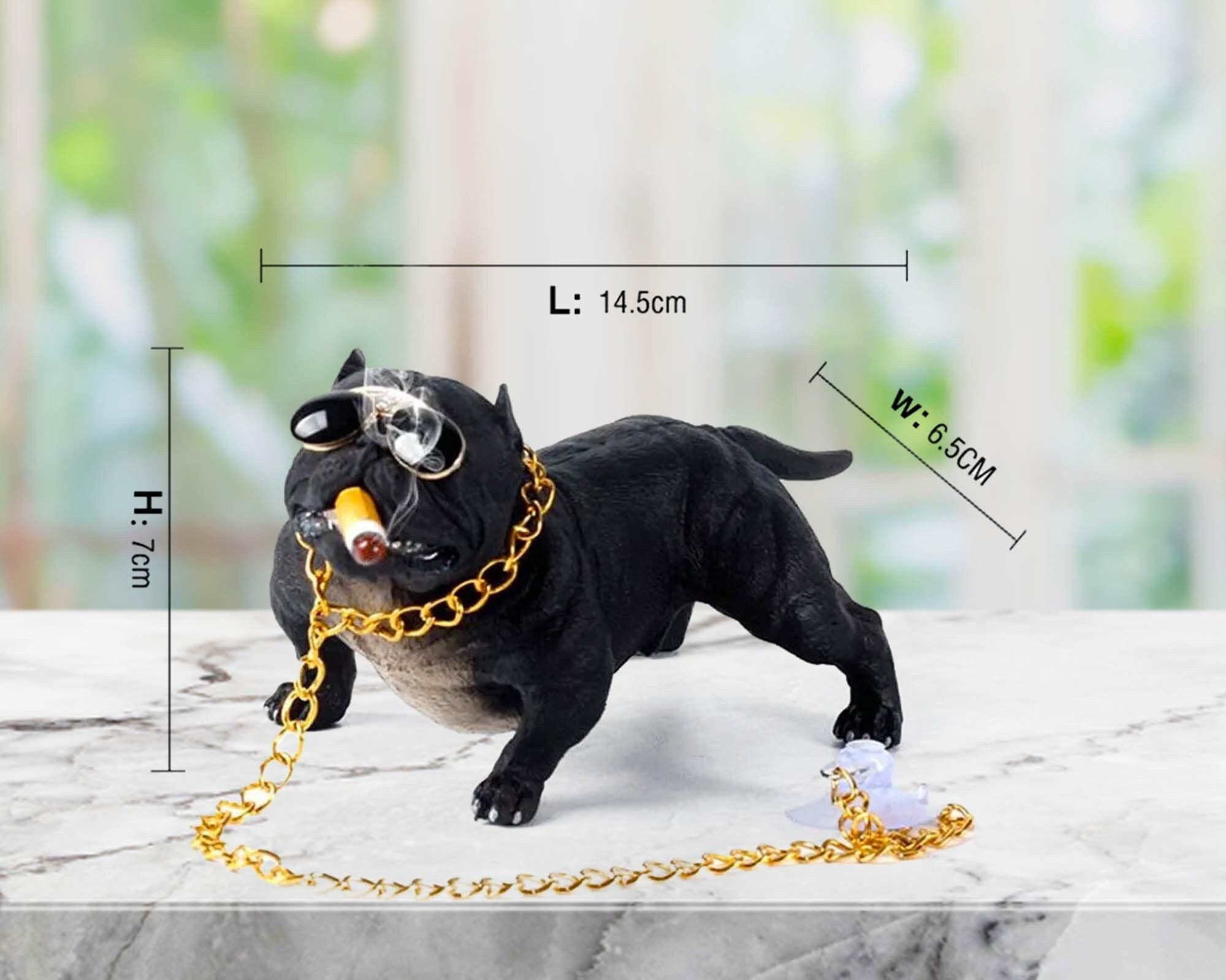 American Bully Dog Dashboard Decor, Ornament Fashion, Ornament Animal ...
