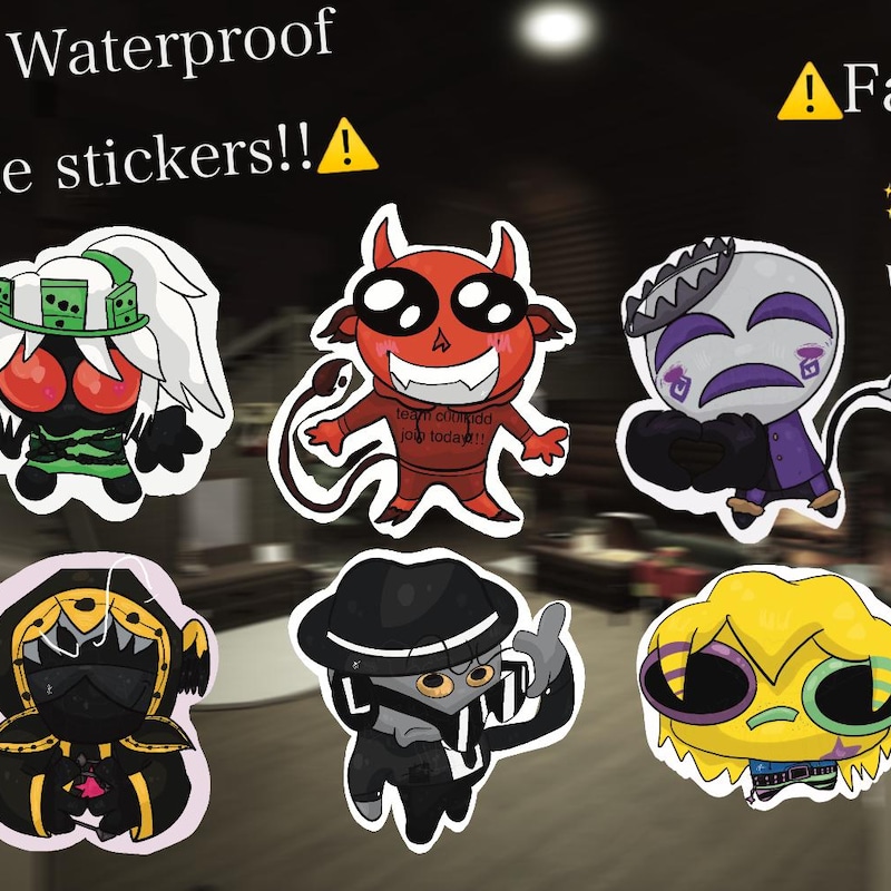 Phighting Stickers - Etsy