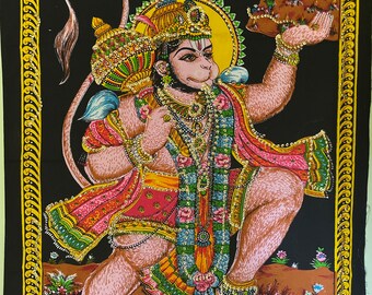 Hanuman Wall Poster - Etsy