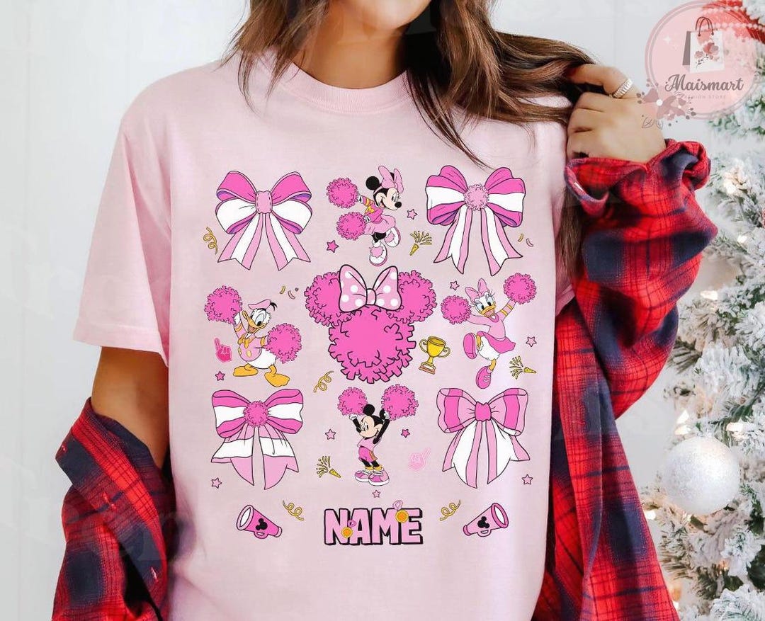Personalized Disney Summit Cheer 2025 T-shirt, Crop Top, Mickey ...