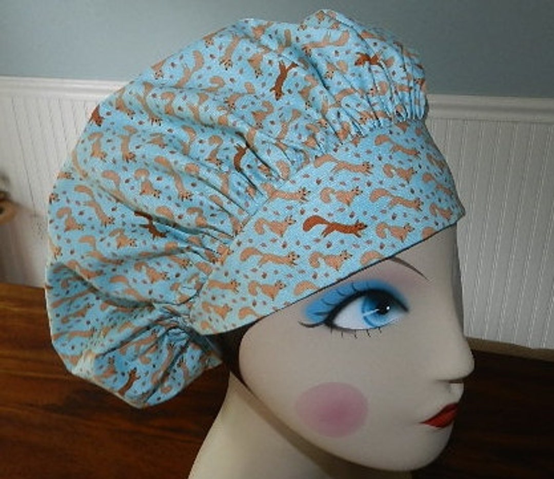 Foxy Banded Bouffant Surgical Cap by Nurseheadwear - Etsy