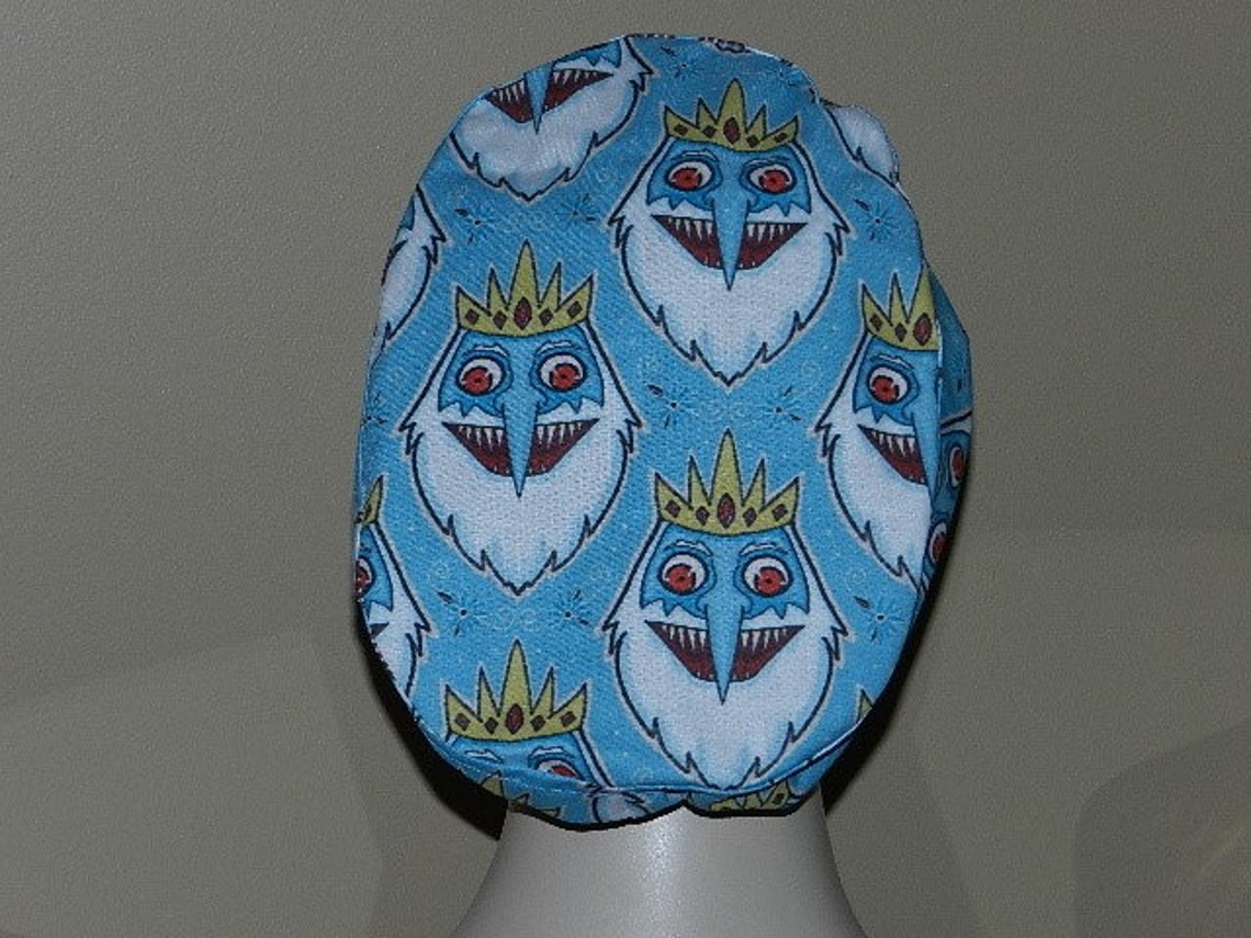 Christmas Ice Wizard European Surgical Scrub Cap With - Etsy