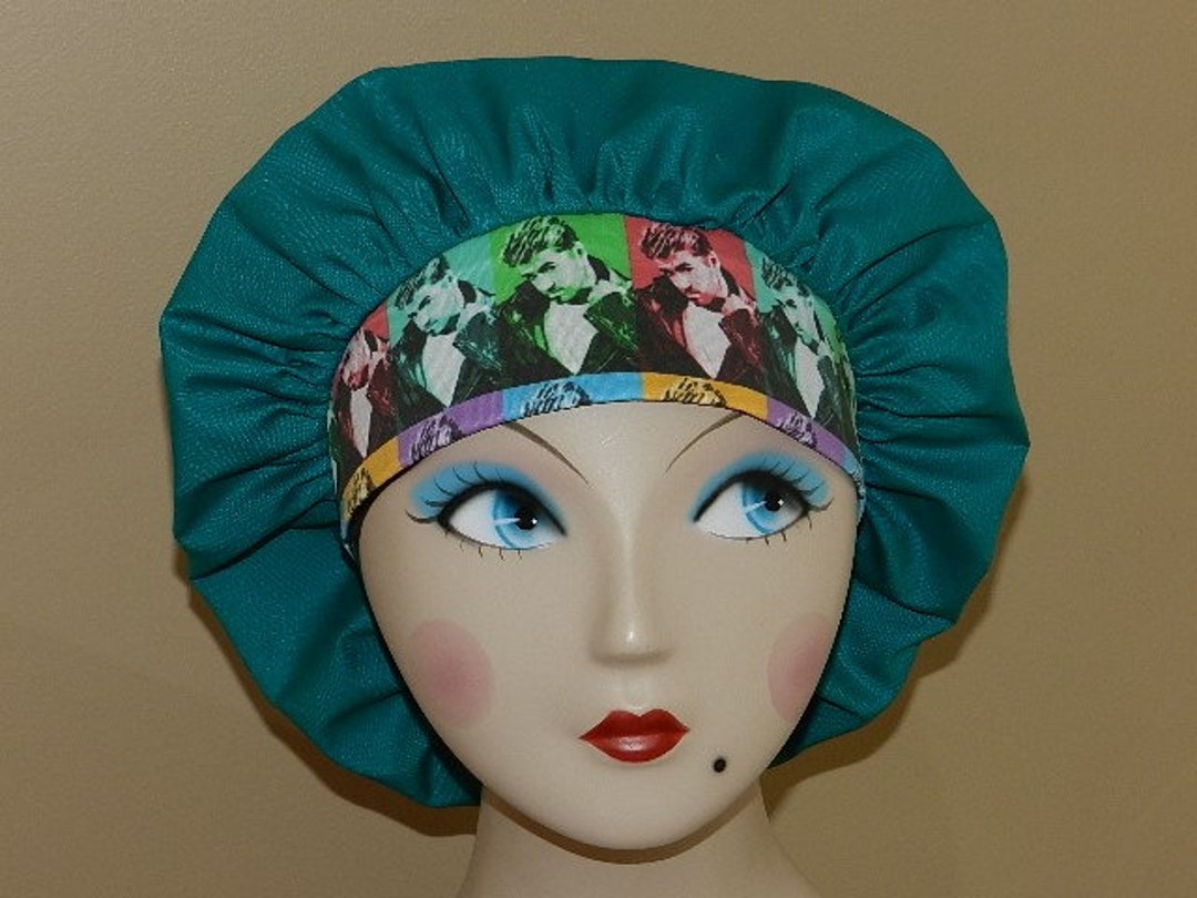 George Micheal/Turquoise Bouffant Surgi Scrub Cap con - Etsy España