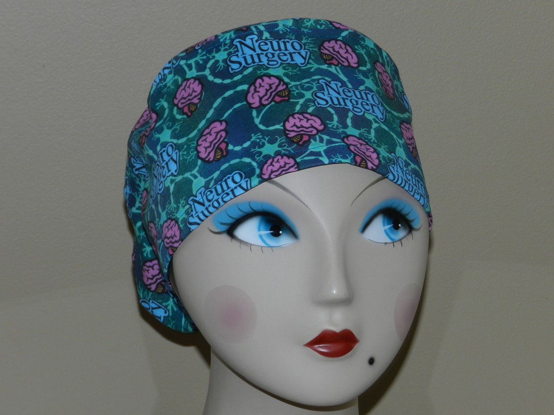 Neurosurgery European Scrub Cap With Togglechef Hat Food Service Cap ...