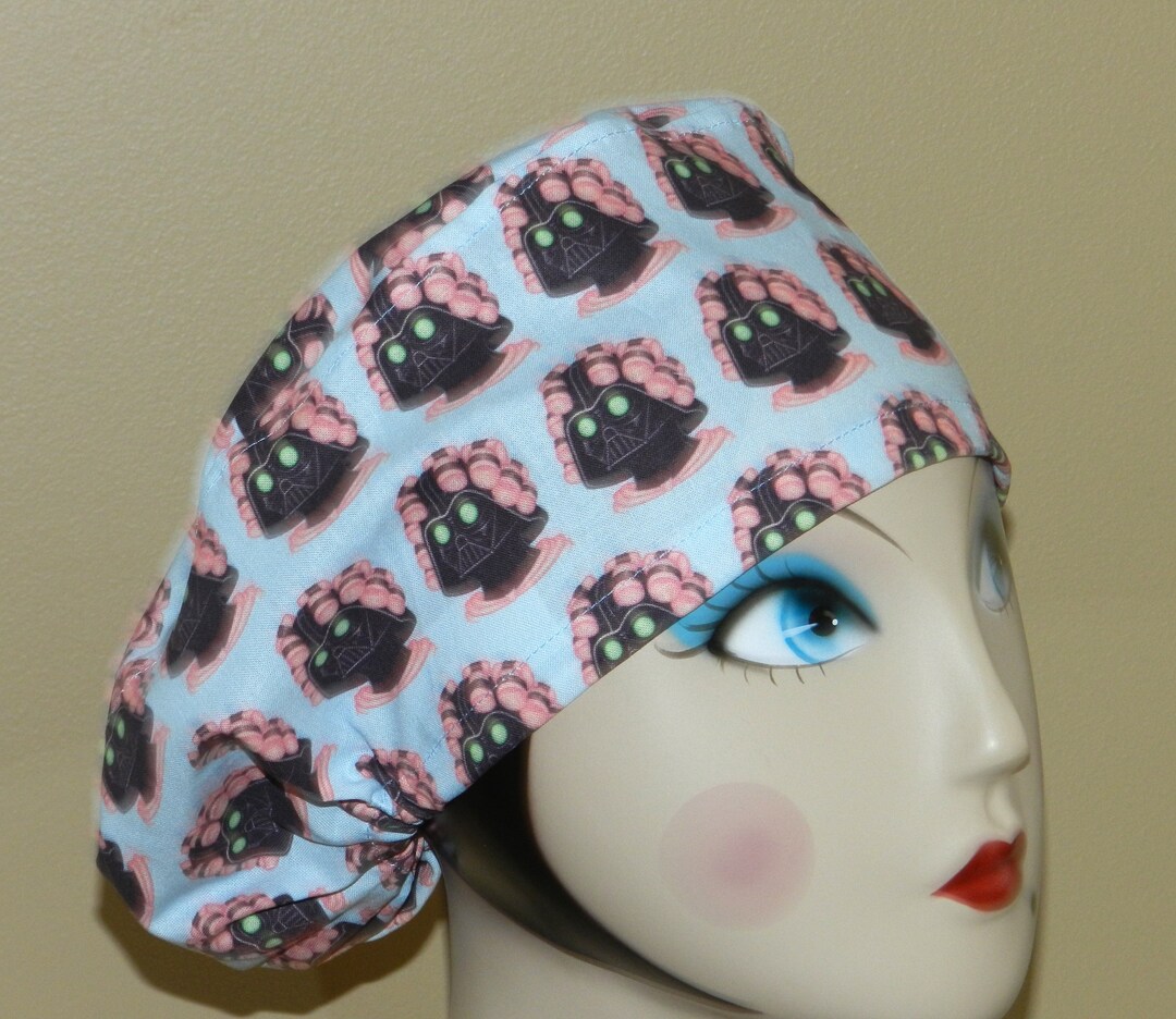 Vader Spa Day !!!!! Euro Surgical Scrub Cap With Toggle Food Service ...