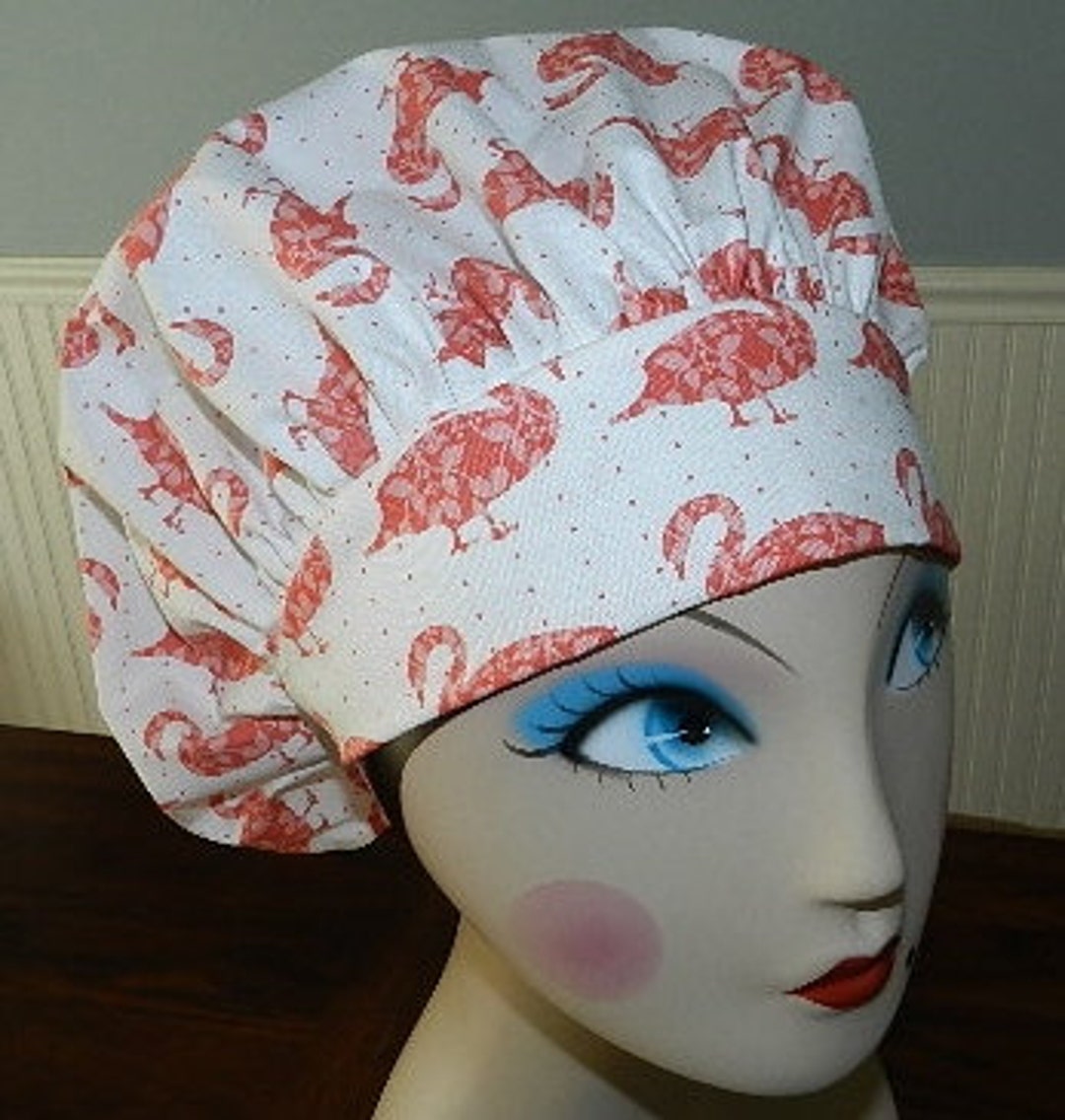 Modern Whimsy Banded Bouffant Surgical Cap - Etsy