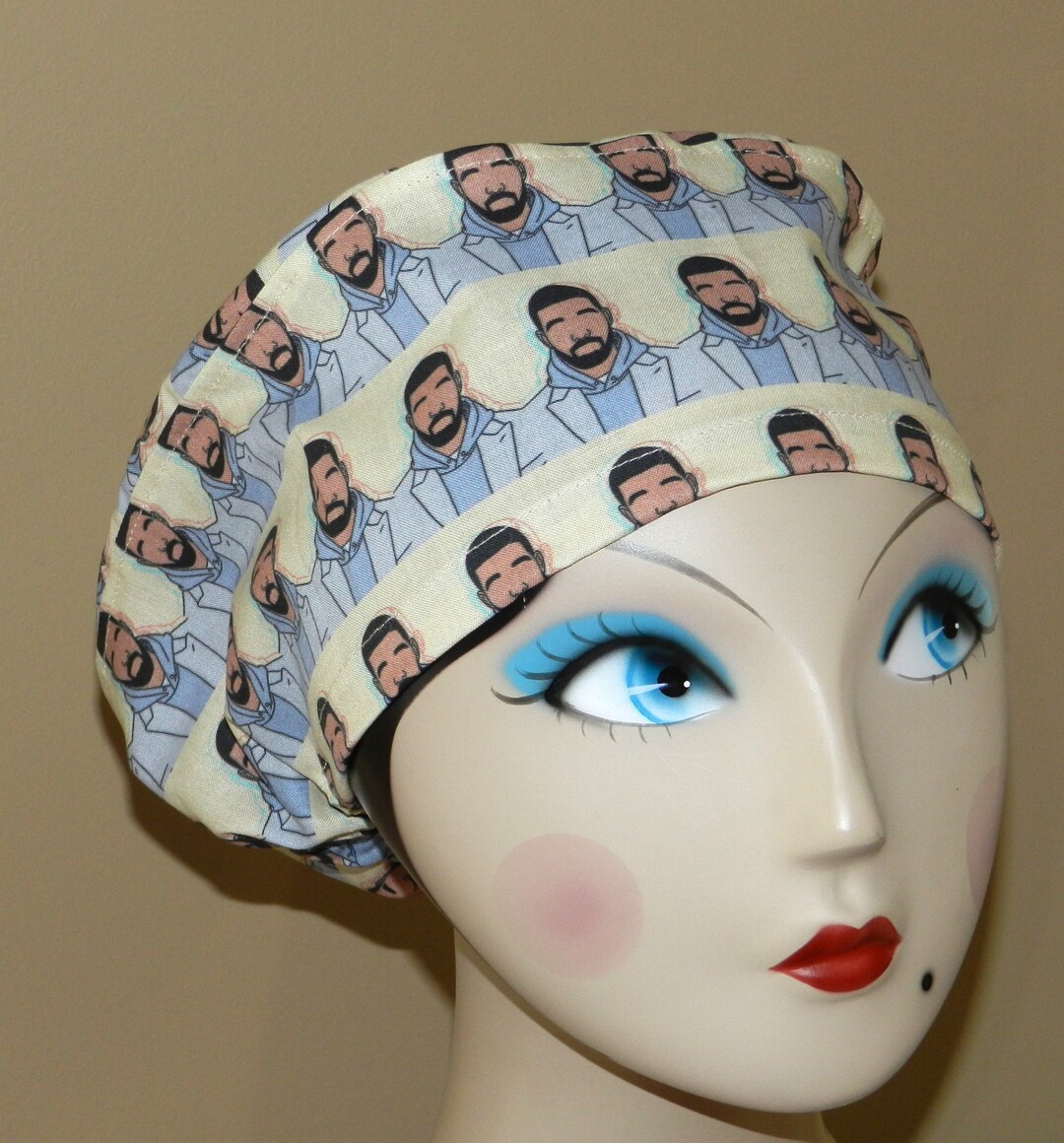 Drake..... European Surgical Scrub Cap With Toggle Food Service Cap ...