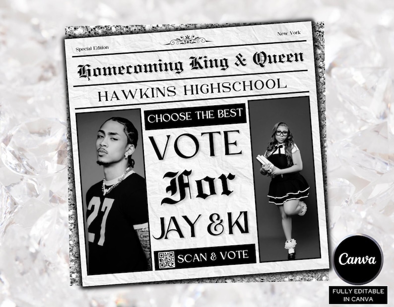 Homecoming Queen Flyer , Homecoming Flyer,homecoming Campaign Flyer ...