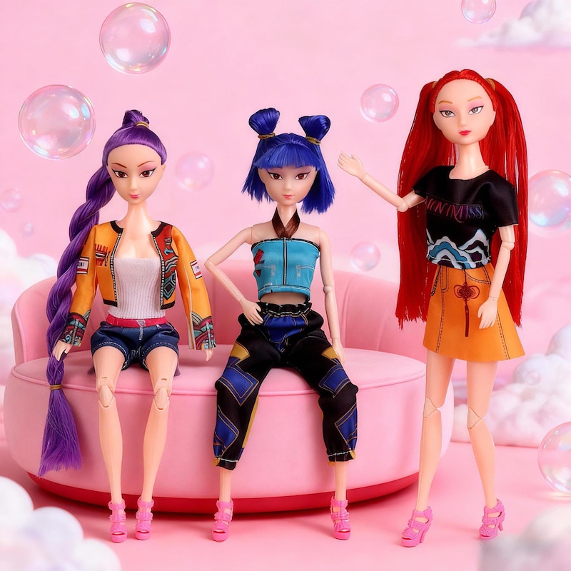 Huntrix kpop demon hunters toys - Etsy Italia