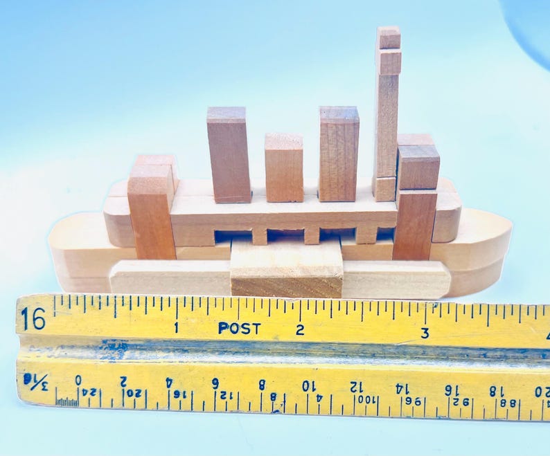 RARE Vintage Japanese Wood Kumiki Puzzle Made in Japan - Woodwork ...