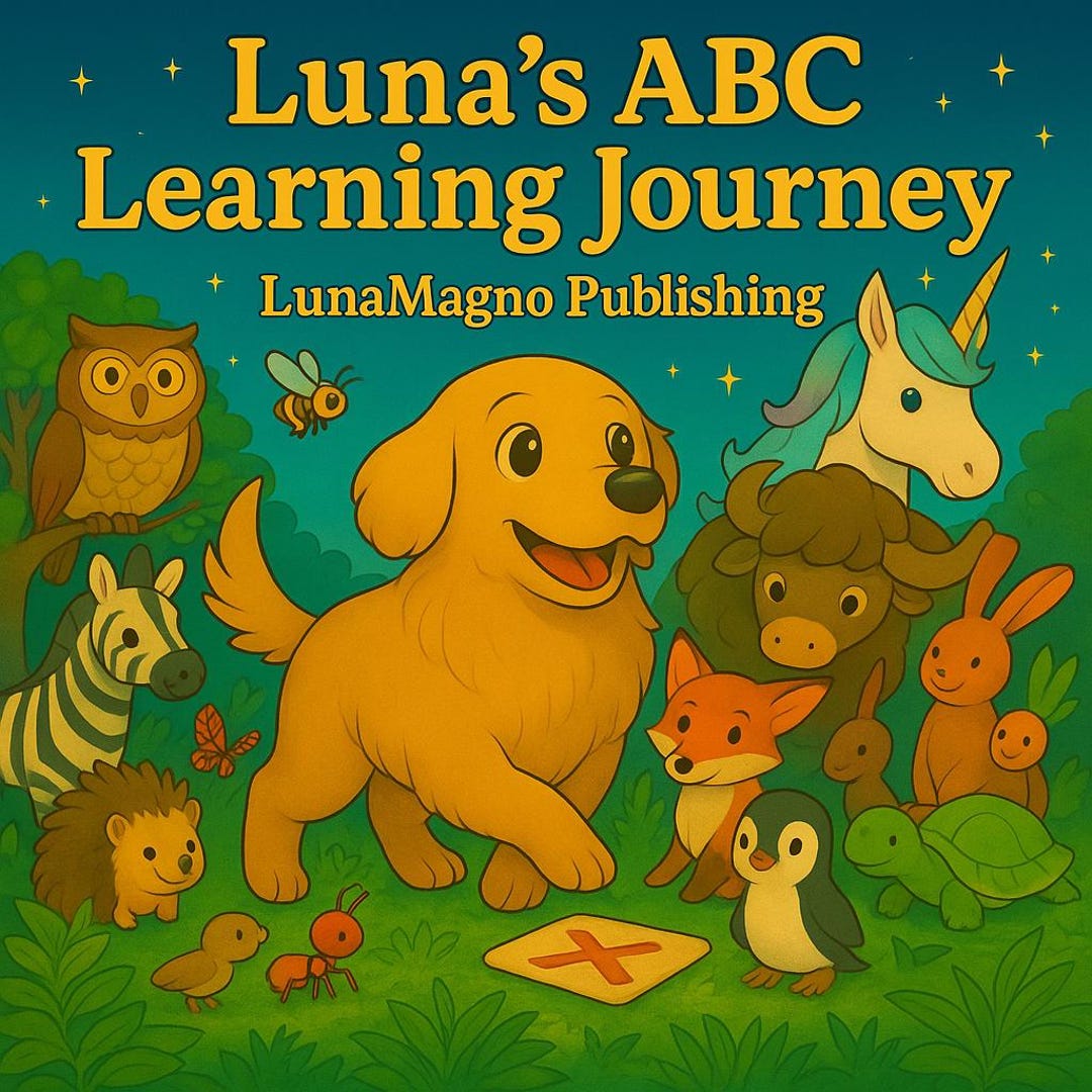 Luna's ABC Learning Journey - Etsy