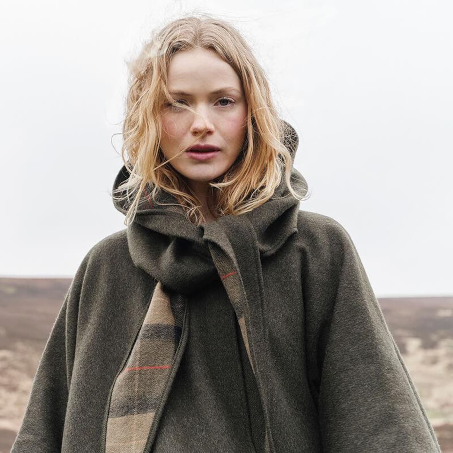 Irish Wool Walking Cape: Hourihan of Dublin, Green Plaid Lined - Etsy