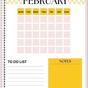 Digital Planner Yearly Planner to Do List Self Care Planner - Etsy