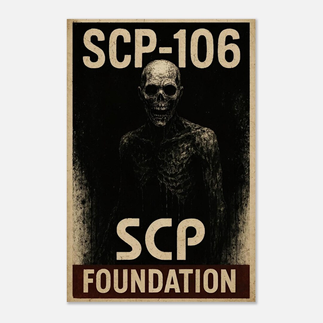 Secure Contain Protect: SCP-106 Poster - Etsy