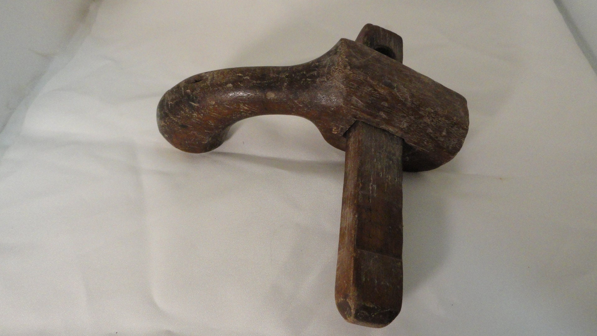 Rare Unusual Antique Primitive Pistol Grip Hand Crafted Wood Scribe - Etsy