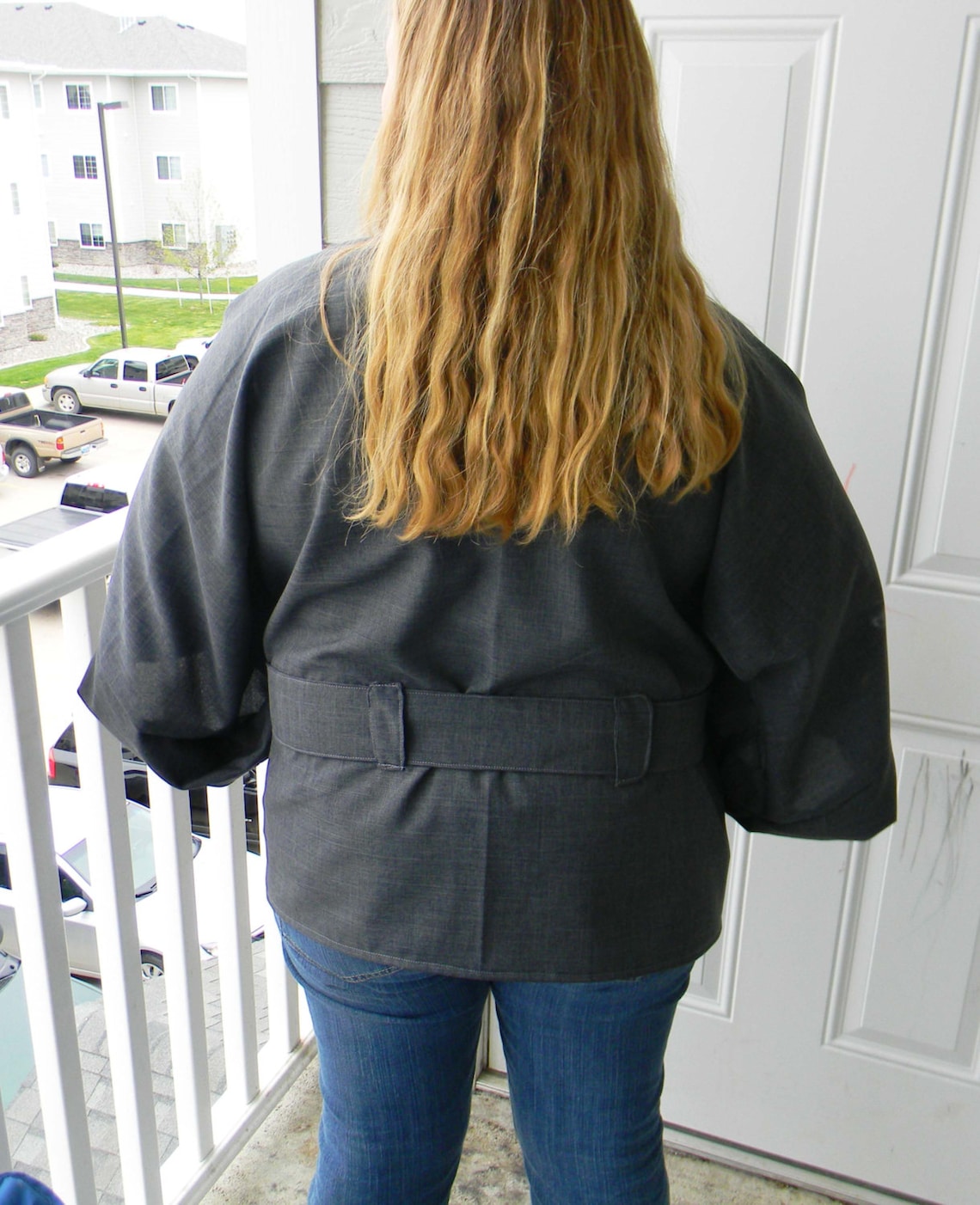 PDF PATTERN Short Kimono Jacket No-waste Project - Etsy
