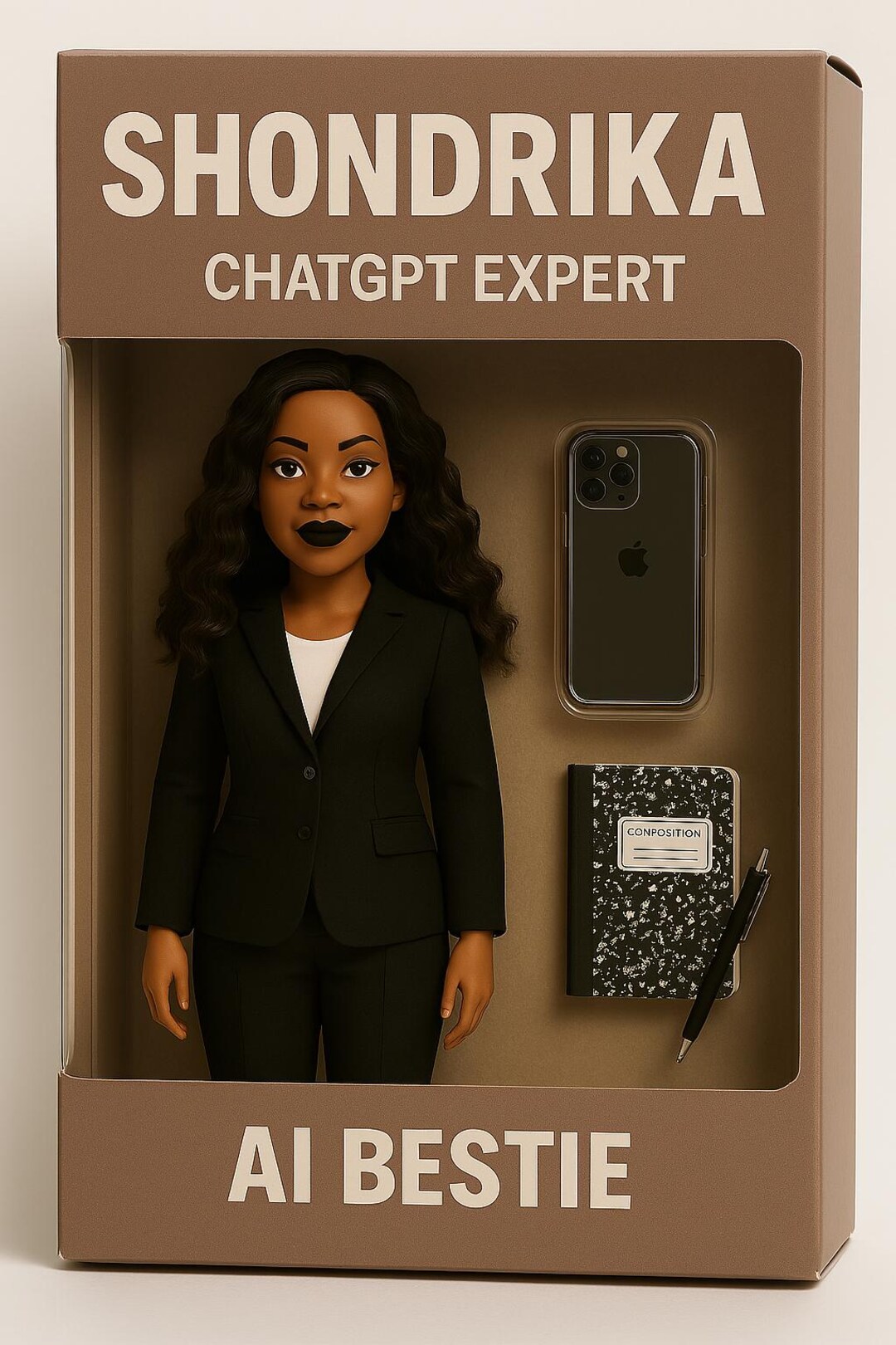 AI Bestie Digital Branding Figure – Personal Biz Doll + Custom ...