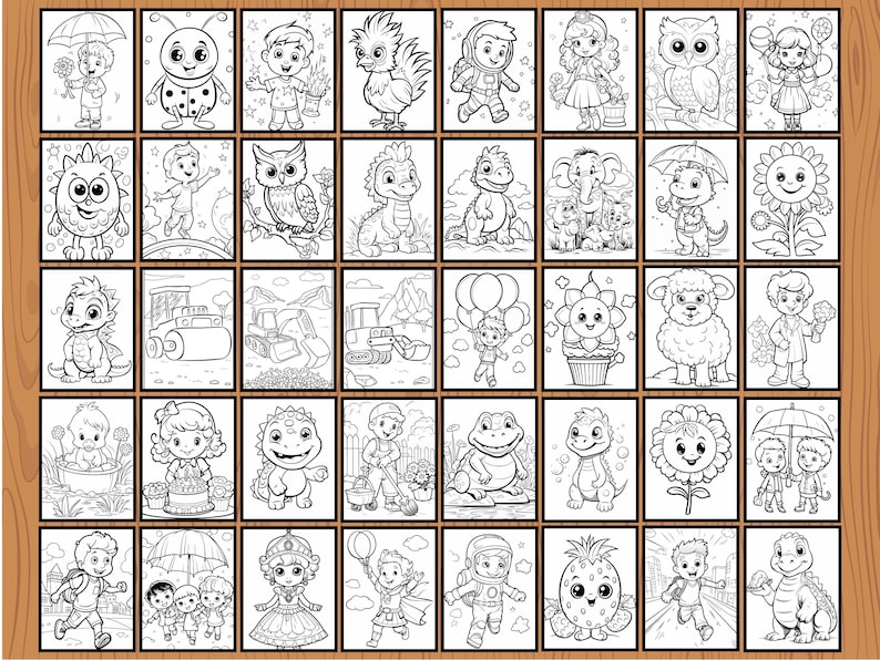 Buy 4500+ Coloring Pages Bundle | PLR MRR | Instant Download | Kids ...