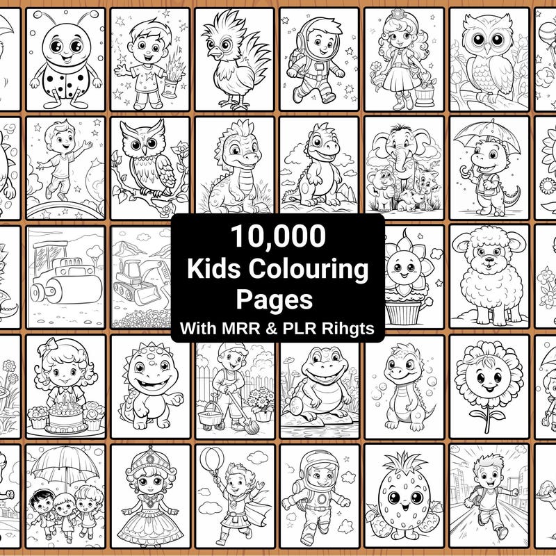 Coloring Plr Mrr Bundle - Etsy UK