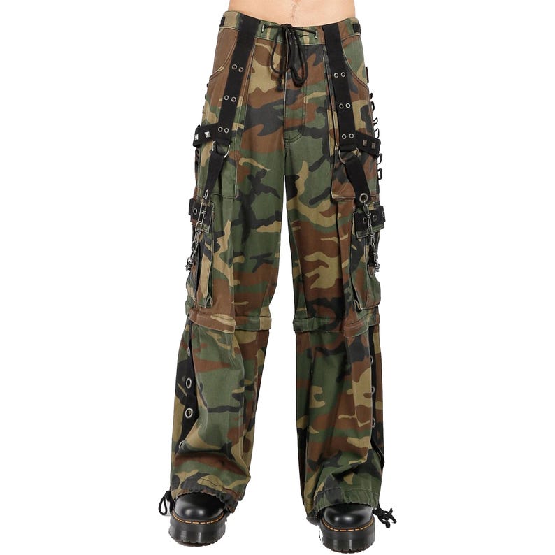 Sportex Alternative Gothic Camo Cargo Festival Wear Pants - Etsy