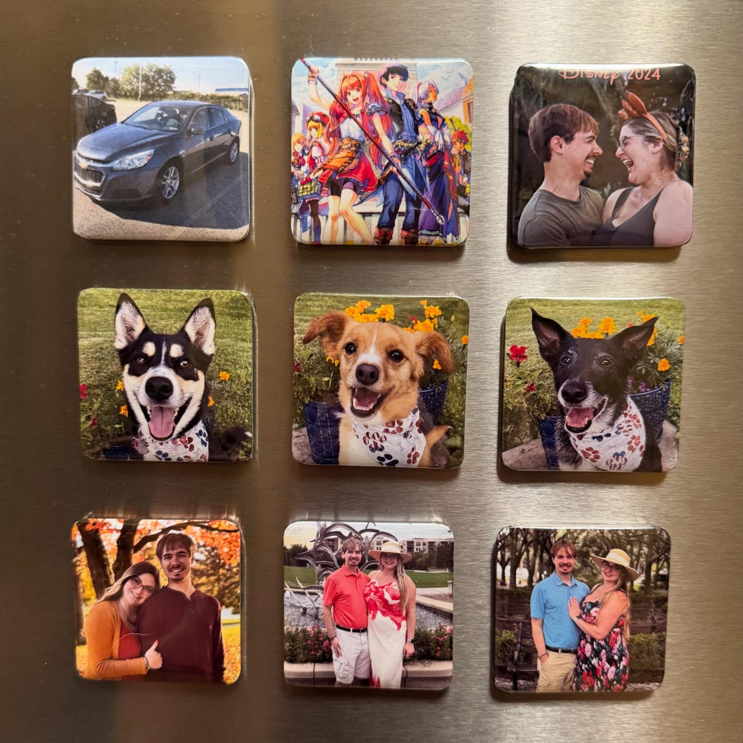 Custom 2" Magnet | Personalized Photo Magnet, Logo Magnet, QR Code ...