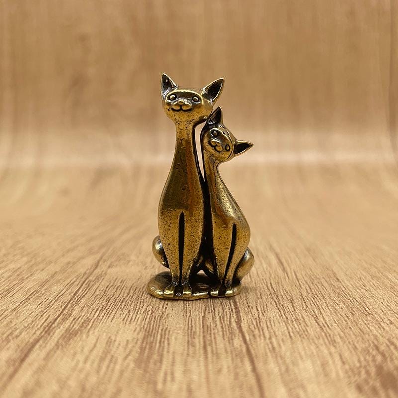 Cats in Love Statue - Etsy UK