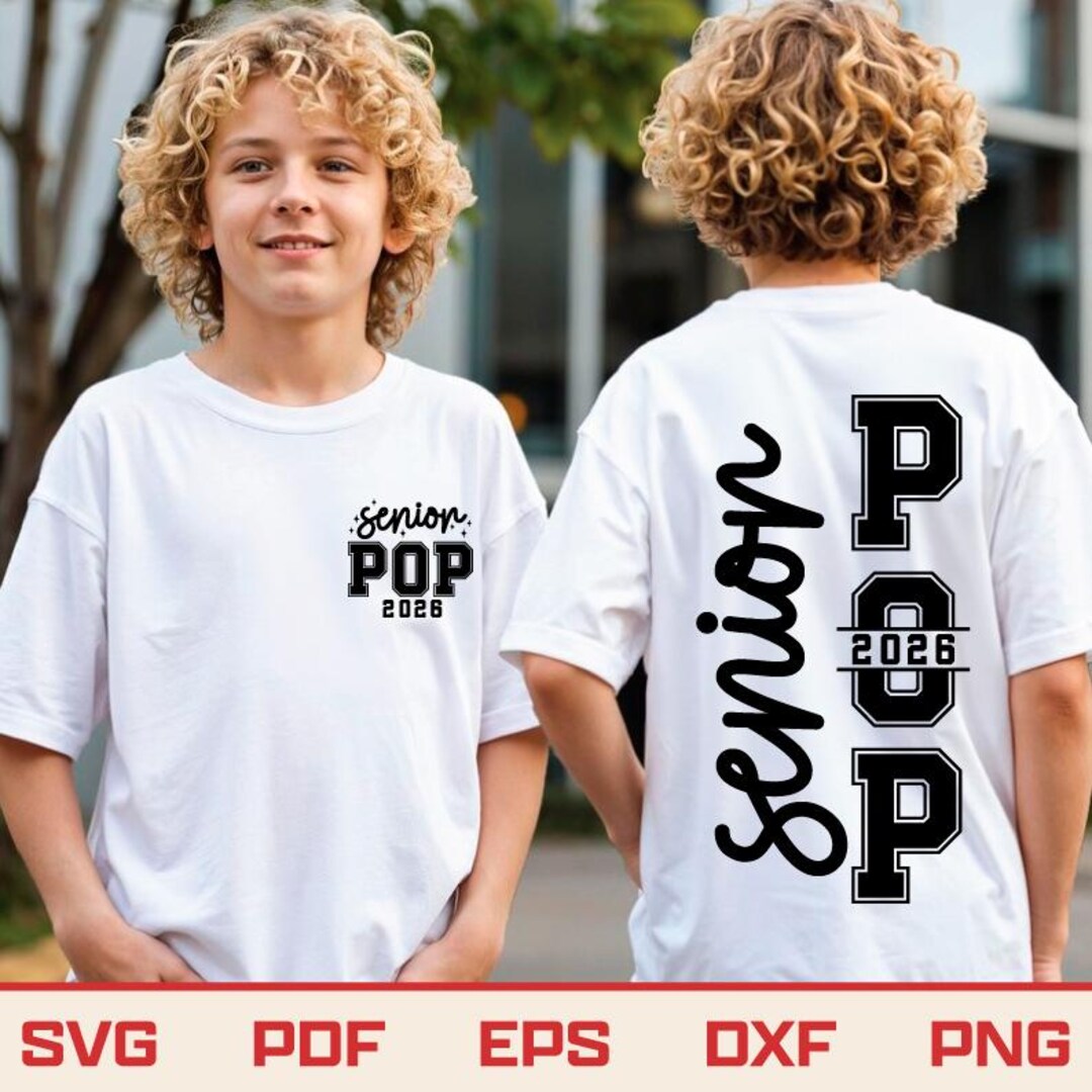 Senior Pop 2026 Svg, Class of 2026 Svg, Senior Pop Svg, Graduation ...