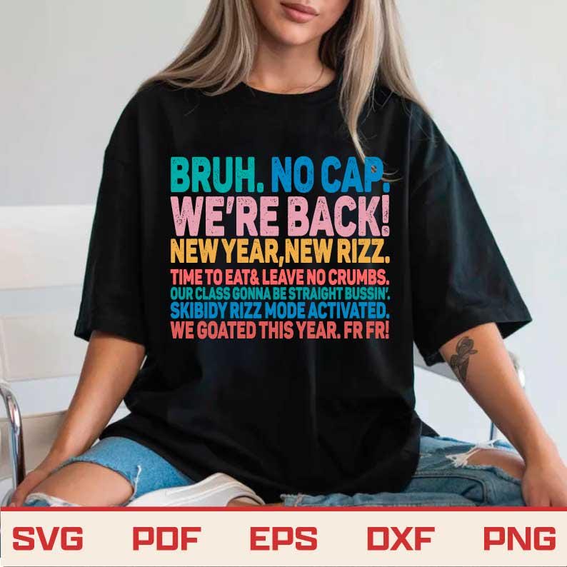 Funny Back to School Svg, Gen Z Slang Design (digital Download) - Etsy