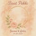Floral Baat Pakki Invitation Chocolate Cards | Personalized Engagement ...