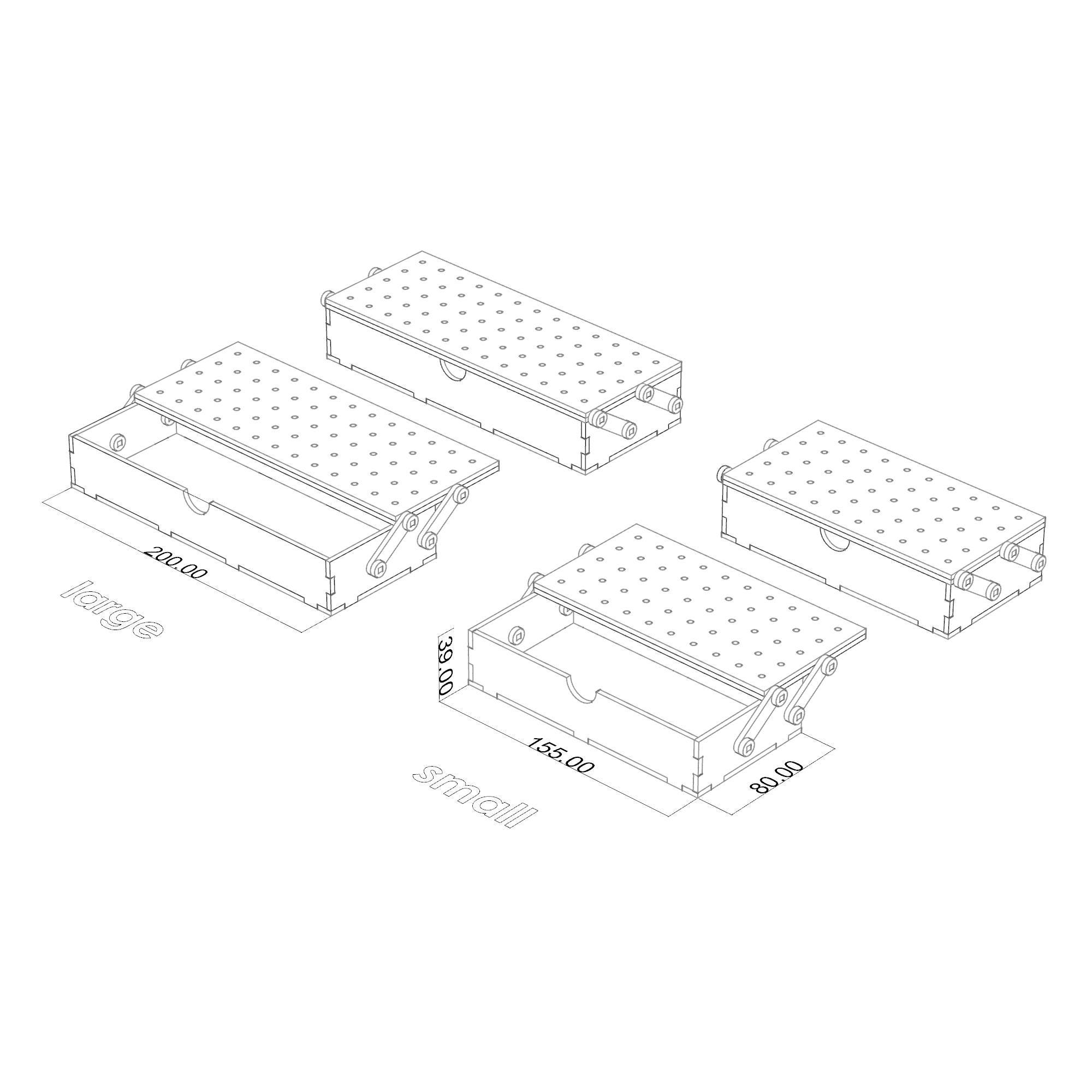 Dremel Bits Organizer, Laser Cut File, Tool Organizer - Etsy