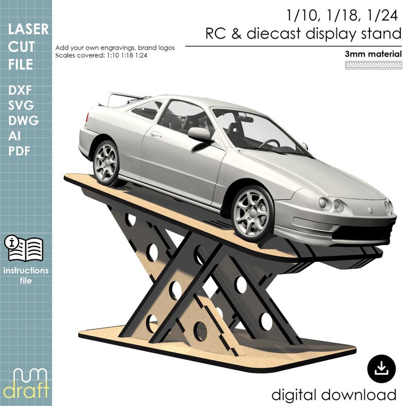 1/24 Rc Car Stand - Etsy UK