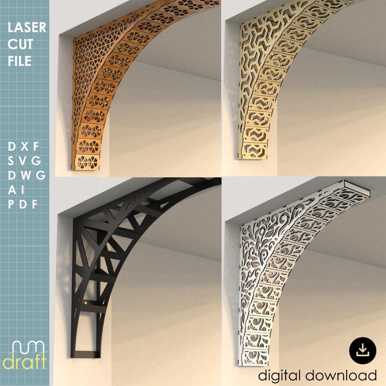 Door Arch, Laser Cut File, Home Decoration - Etsy