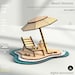 Beach Diorama Laser Cut File – Digital Download - Etsy