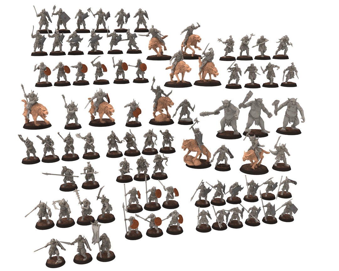 Orc Horde - Army Bundle Warriors Warband - Dreadhold - Ironwatch ...
