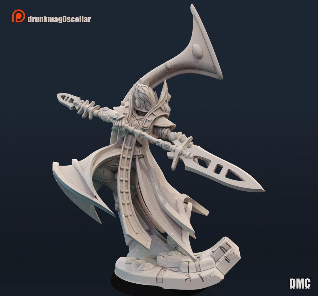 Space Elves - Bone Mage V1 - Drunkmag0scellar - Etsy