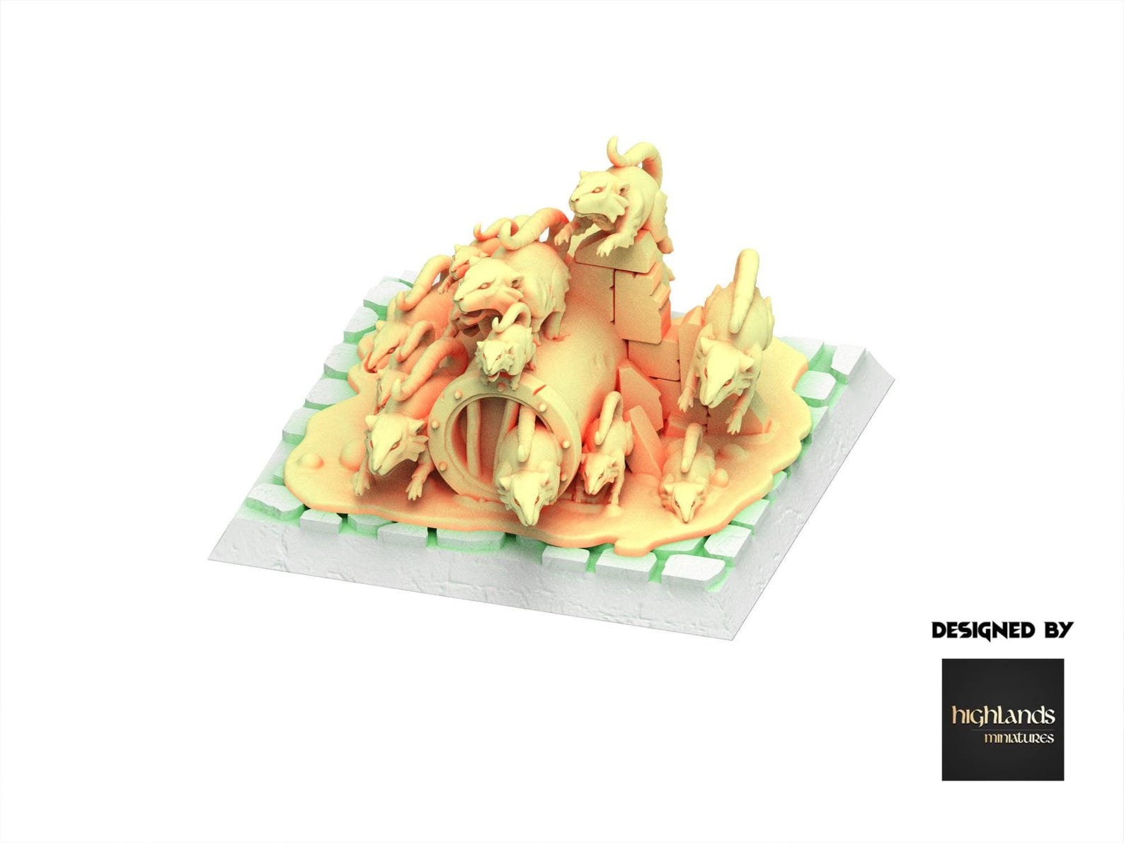 Rattigan - Enxames de ratos - Miniaturas das Terras Altas - Etsy Portugal