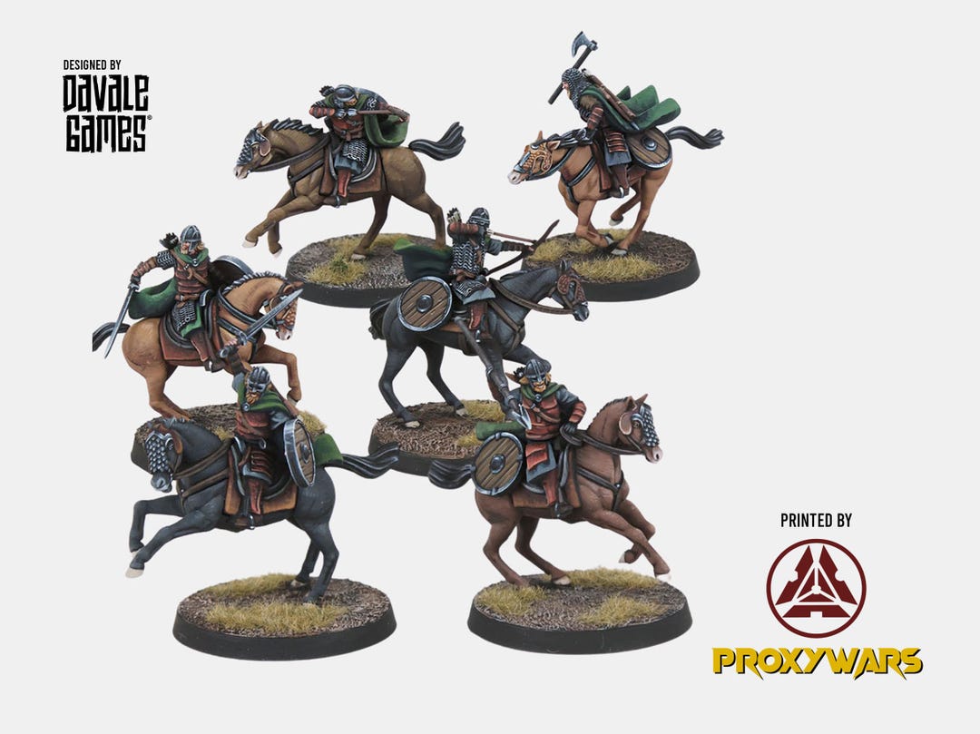 Rohan - X6 West Human Riders, Knight of Rohan - Storrhold - Davale ...
