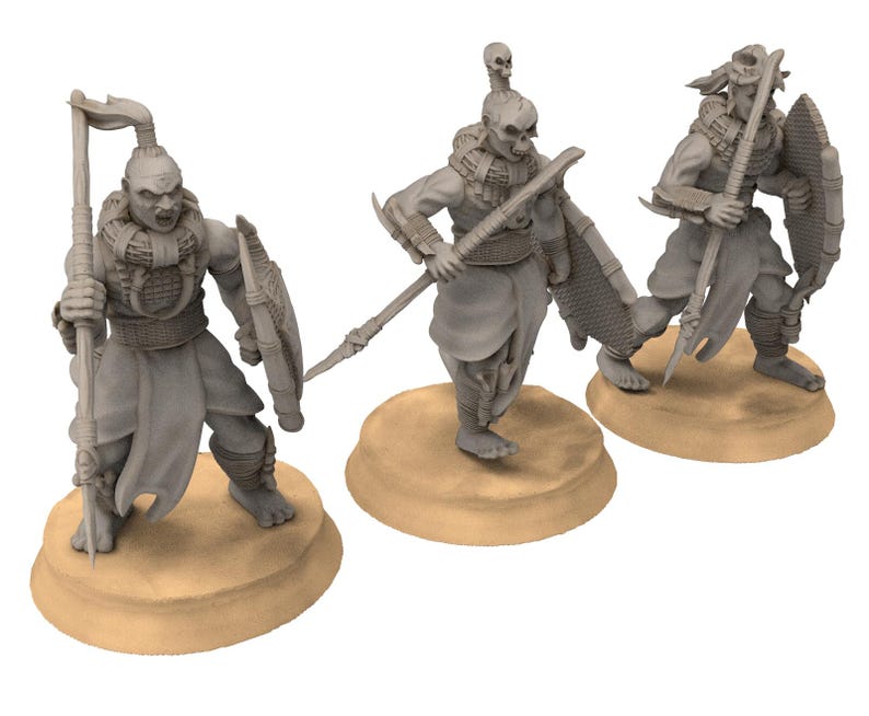 Harad - Invaders From Jungle Savanna, Far Southern Tribesmen Army ...