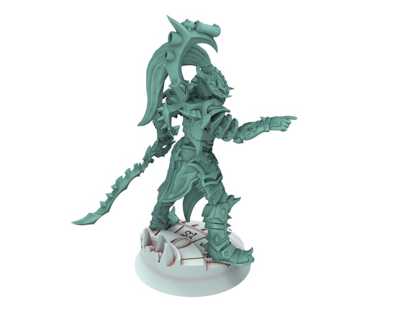 Dark city - Ghoul Dark Elf Raider King court - ImperitumArt - Etsy Portugal