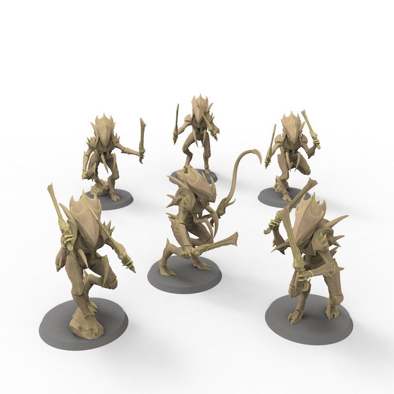 Fukai - The Devourers, Sword Warrior - Fantasy Cult Miniatures - Etsy ...