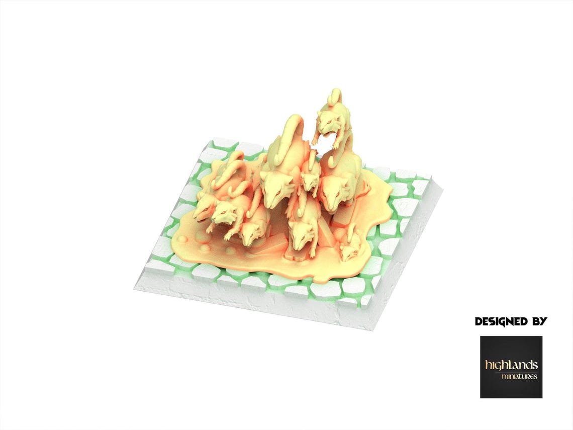 Rattigan - Enxames de ratos - Miniaturas das Terras Altas - Etsy Portugal