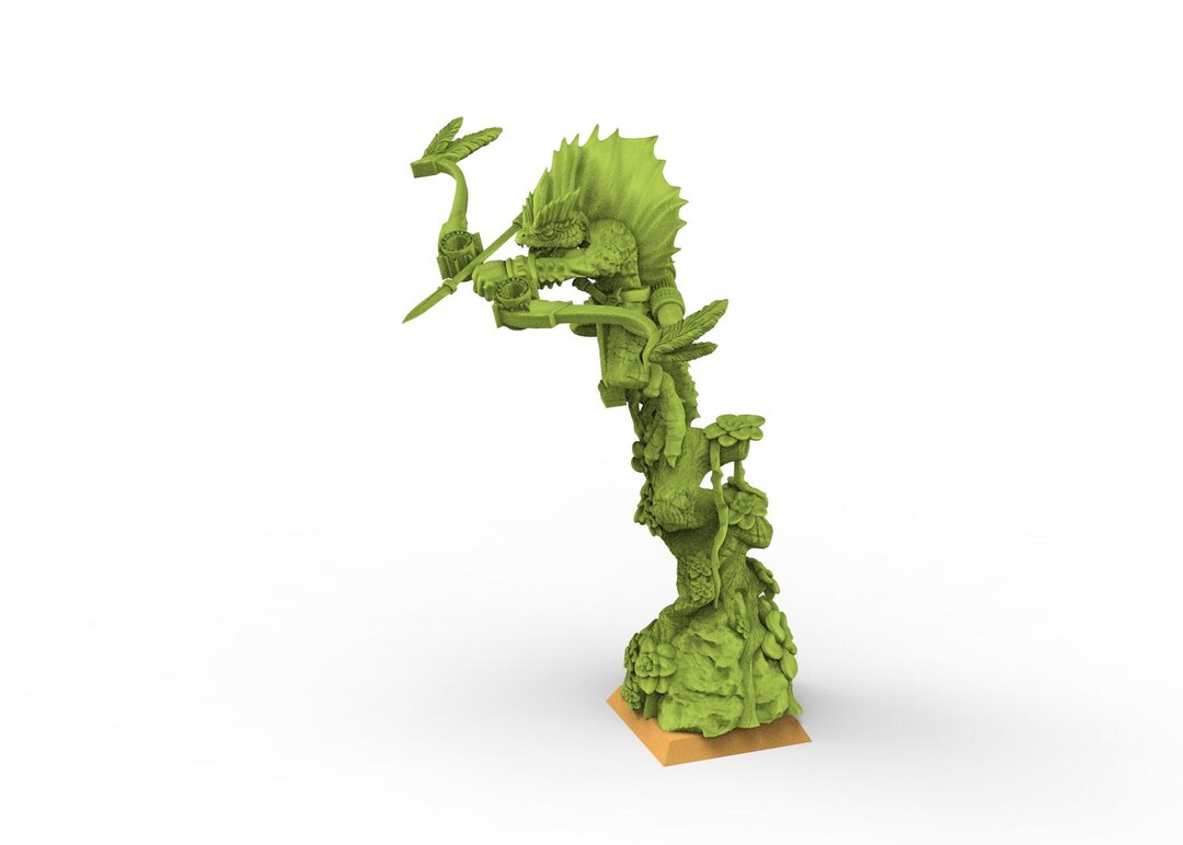 Lizardmen - Skink Hero - Raventwin Miniatures - Etsy