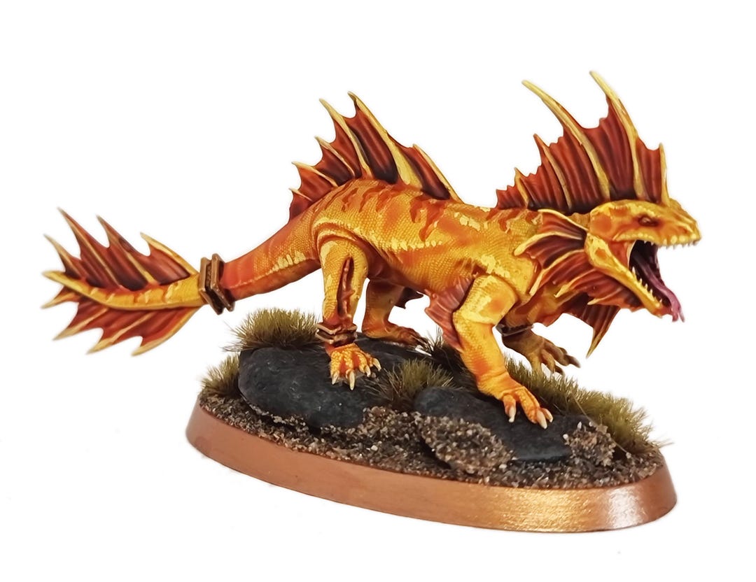 Lizardmen - Salamander - Raven Twin Miniatures - Etsy